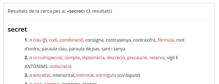 Softcatalà presenta un diccionari de sinònims completament renovat ...